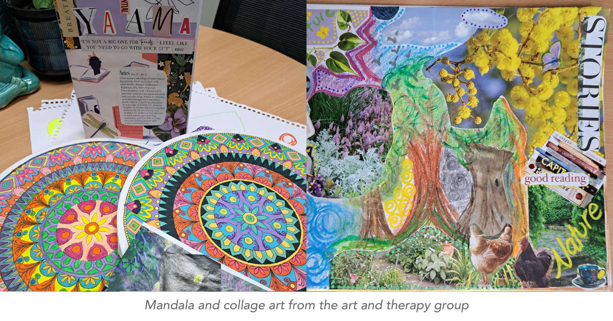 Healing through art: the creative therapy group empowering Asuria’s participants